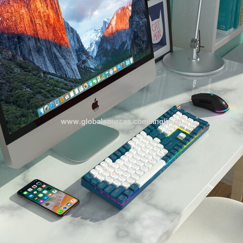 Buy Wholesale China Wired+wireless+bluetooth Mechanical Keyboard With ...