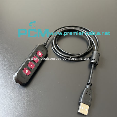 Buy Wholesale China 3.5 To Usb Cable For Computer Red & 3.5 Usb ...