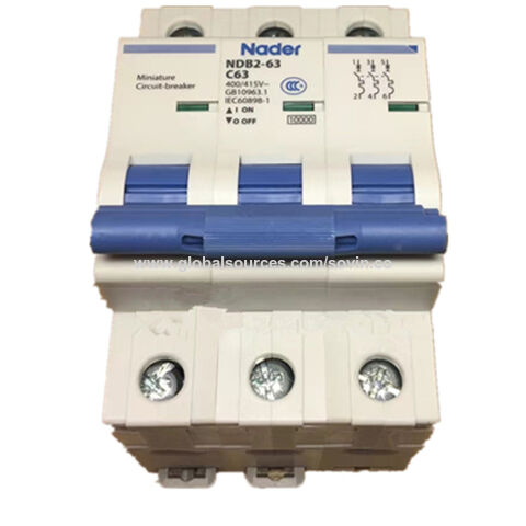 Buy Wholesale China 3p Mcb Miniature Circuit Breaker For Low Voltage With Ce, Tuv & Ul Certified ...