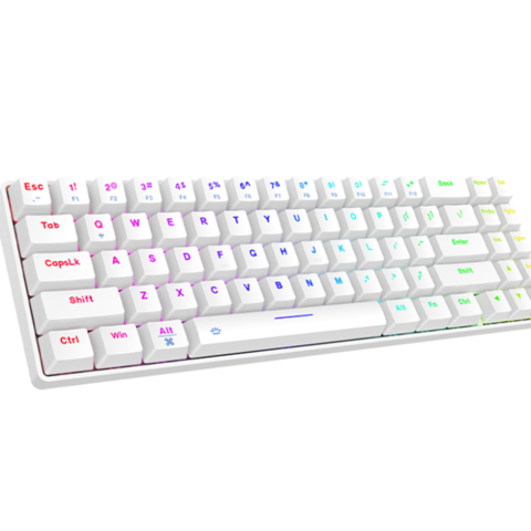 71 Mechanical Gaming Keyboard - 71 Keys Multi Color Rgb Illuminated Led ...