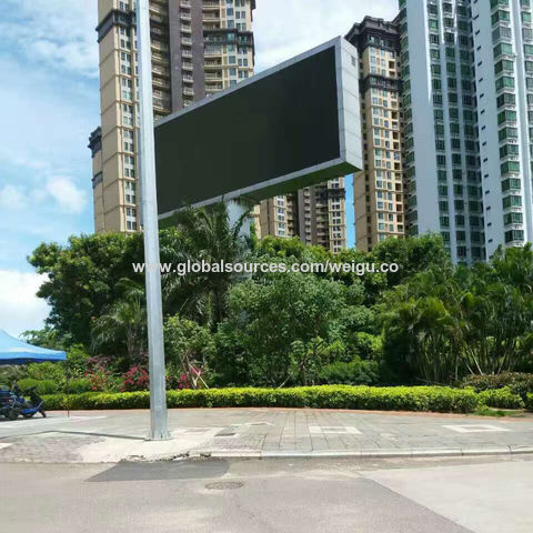 Buy Wholesale China High Brightness Movies Video Display Pole Led ...