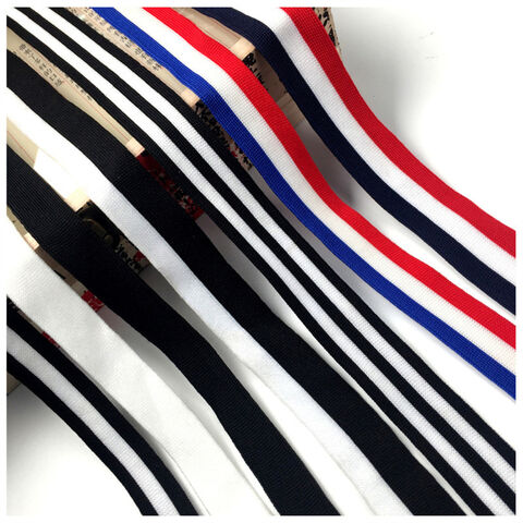 Buy Wholesale China Inter-color Knitted Tape Polyester Knitted Side ...