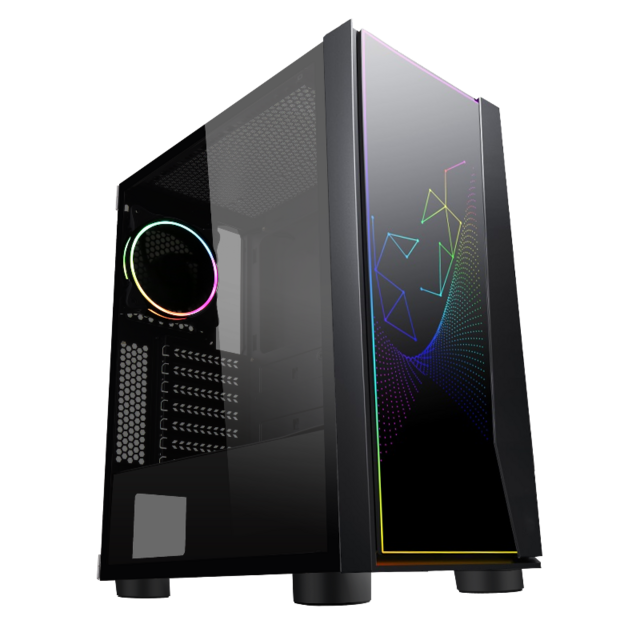 Buy Wholesale China Sama Popular Atx Case Tempered Glass Desktop ...