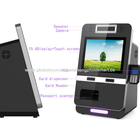 Buy Wholesale China Custom 15.6 Inch Automatic Smart Hotel Self Service ...