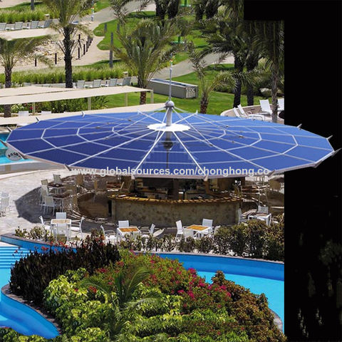 Buy Wholesale China Solar Umbrella Solar Parasol Solar Power Umbrella ...