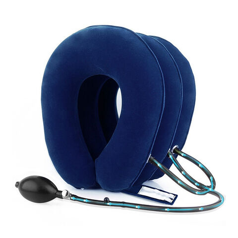 Buy Wholesale China Portable Full Suede Inflatable Cervical Traction ...