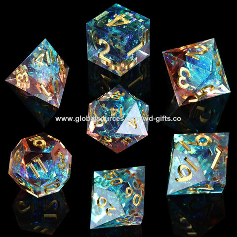 Buy Wholesale China Customized Polyhedral Dice Playing Game Dice ...