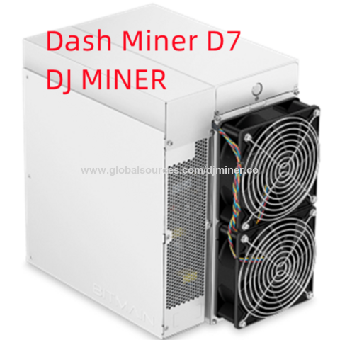 Asic Miner Bitmain Antminer L7 9500mh Dash Miner D7 1286g Zcash Miner ...