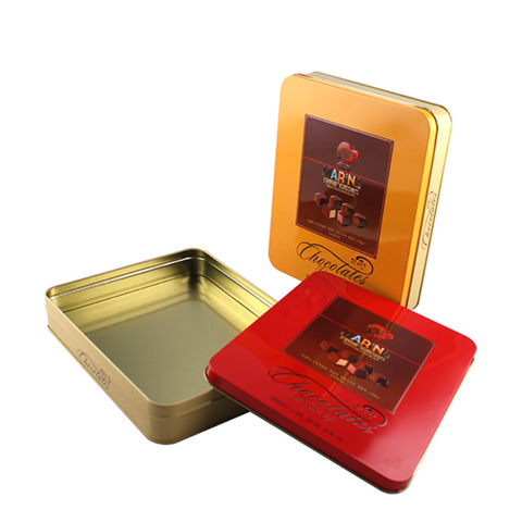 Factory Direct High Quality China Wholesale Rectangular Tin Box,it ...