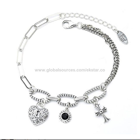 Fashion Women's 925 Silver Bracelets - Expore China Wholesale Sterling ...