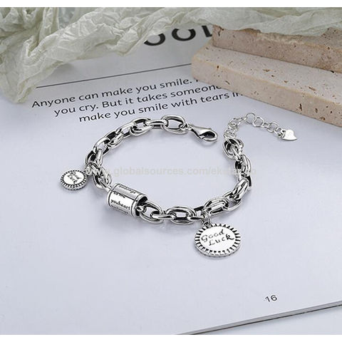 Buy China Wholesale Fashion Women's 925 Silver Bracelets & Sterling ...