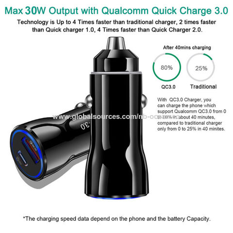 Buy Wholesale China Bull Pd 38w Qc3.0 Usb Quick Charge Car Charger Adapter & Car Charger at USD ...