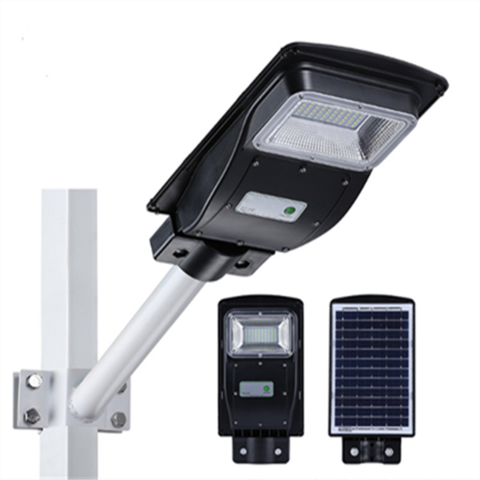 Outdoor Solar Lamp High-power Intelligent Induction Highlight Rainproof ...