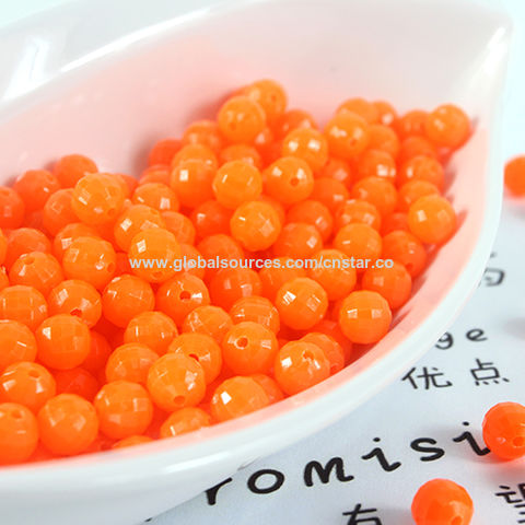 Buy Wholesale China Spherical Plastic Beads 8*8mm & Spherical Plastic ...