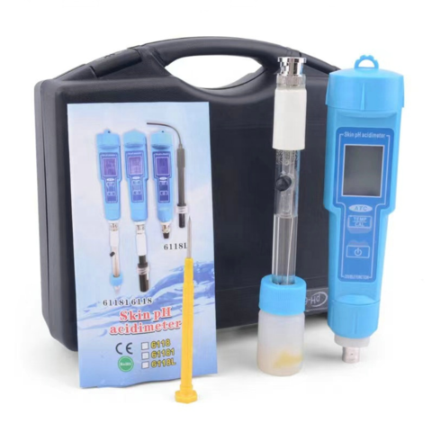 Buy Wholesale China 2 In 1 Ph Meter Temperature Acid Meter Skin Ph ...