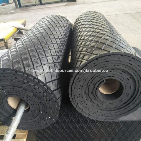 Buy Wholesale China Diamond Rubber Pulley Lagging Reduce Belt Slippage ...