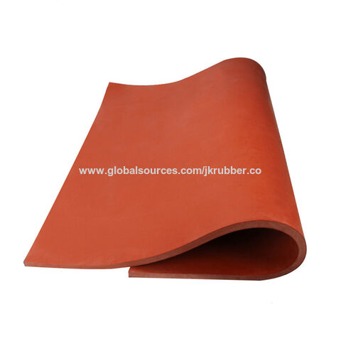 Buy Wholesale China Foamed Sponge Silicone Sheet Red Heat-resistant ...