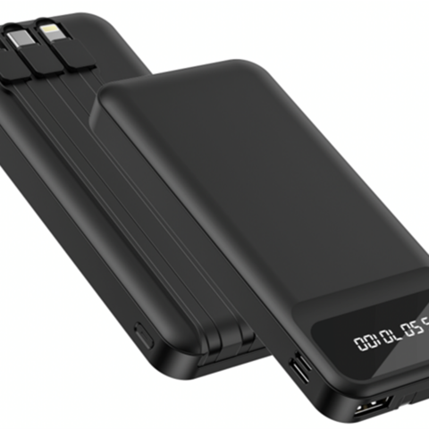 Buy Wholesale China Built-in Cable Power Bank 10000mah Micro Usb & Type ...