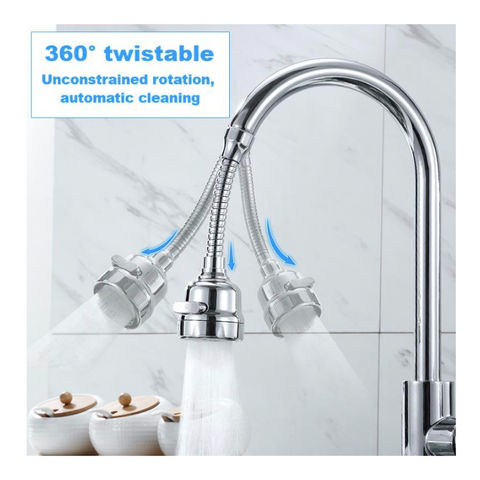 Buy Wholesale China Rotatable Kitchen Tap 3 Mode Water-saving Splash ...
