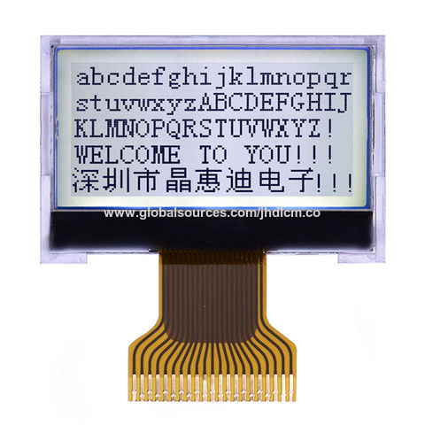 Buy Wholesale China 128x64 Resolution 12864 Lcd Module Black Words On ...