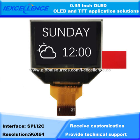 Buy Wholesale China Oled 0.95-inch Display Module With 96 X 64 Dot ...