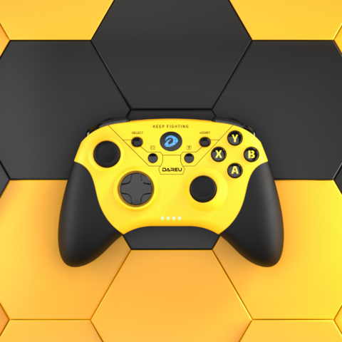 Buy Wholesale China Yellow Wireless Bluetooth 5.0 Gaming Controller ...