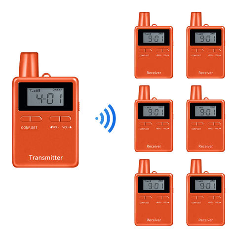 Buy Wholesale China 2401 Audio Tour Guide System Transmitter + Receiver ...