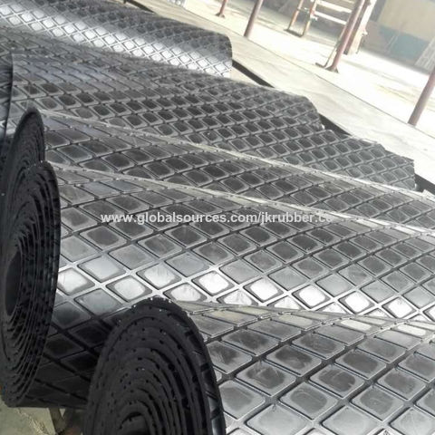 Buy Wholesale China Conveyor Pulley Lagging Rubber Sheet Diamond ...