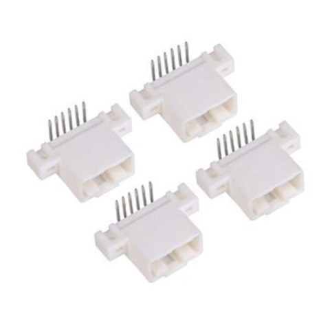 Connector Wafer 2.0mm 6pin Wire To Board Connector Right Angle White ...