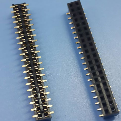 Buy Wholesale China Female Header Smt Vertical 1.27mm Pitch 2x20pins ...