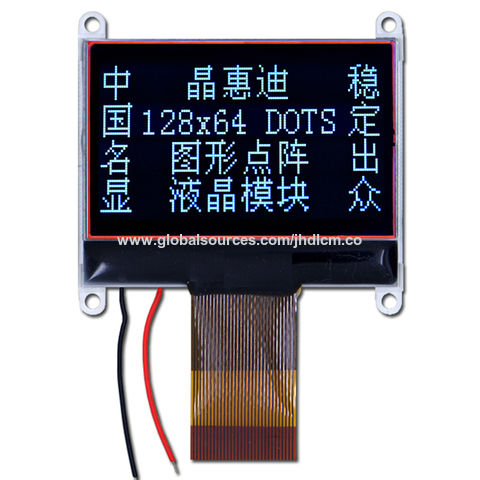 Buy Wholesale China Monochrome 128x64 Lcd Display Jhd12864-g143ibswx-bl ...
