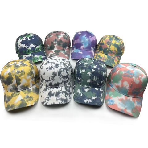 Buy Wholesale China Wholesale New Tie-dye Gradient Baseball Caps For ...