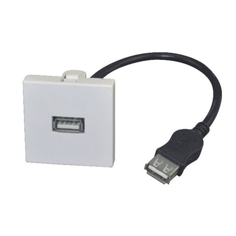 Buy Wholesale China Usb Face Plate Single Module French Type Faceplates ...