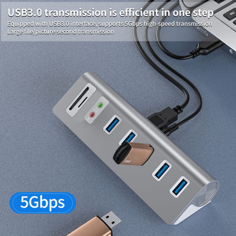 Buy Wholesale China 5port Usb 3.0 With Tf/sd Card Reader Combos ...