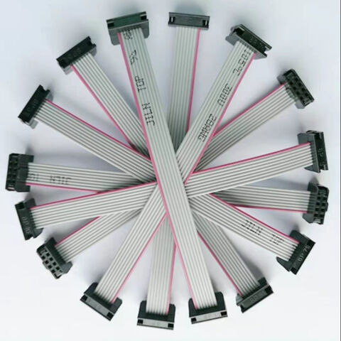 Buy Wholesale China Flexible Cables Flat Cable Wire Assemblies With Idc ...