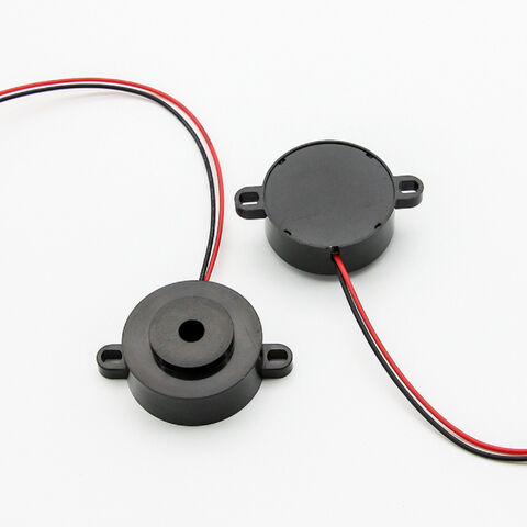 Buy Wholesale China 32mm 12v 24v 95db Alarm Piezoelectric Buzzer & 12v ...