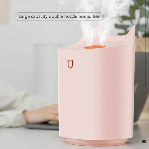 Air Humidifier Dual Nozzle Usb Aromatherapy Diffuser 3l Large Capacity ...