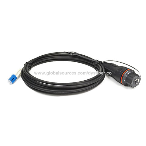 Round Fiber Optic Cable Ftta Patch Cord With Waterproof Lc Dx Fullaxs ...