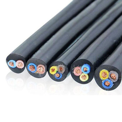 Buy Wholesale China Soft Copper Electrical Cables Rubber Cable 2 Cores ...