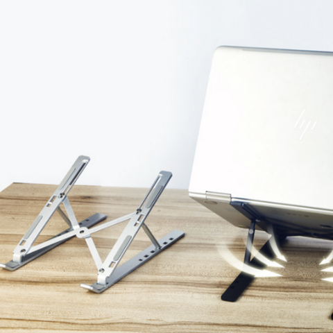 Buy Wholesale China Aluminum Alloy Laptop Stand Foldable Adjustable ...