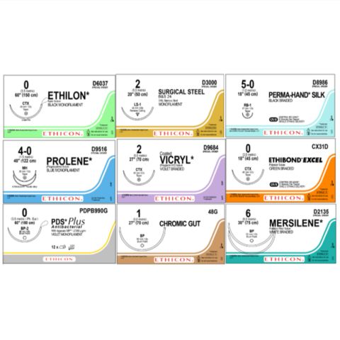 Buy Wholesale South Korea Ethicon Suture Surgical Suture & Ethicon ...