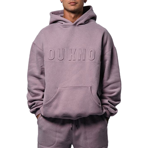 Buy Wholesale China Fashion Custom Embossed Hoodie Drop Shoulder ...