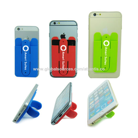 Buy Wholesale China Hot Sale Multi-function Silicone Card Holder Mobile ...