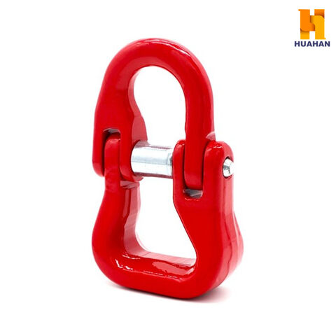 Buy Wholesale China G80 Webbing Connecting Link, Red Painted Or Yellow ...