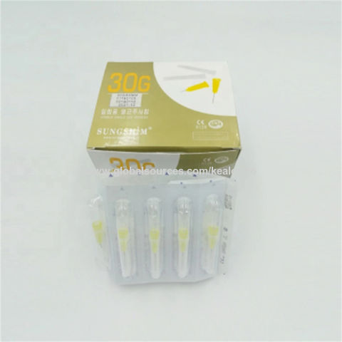 Achetez en gros Aiguille De Seringue De Canule De Remplissage Cutané De Calibre 18-27 22g 25g ...