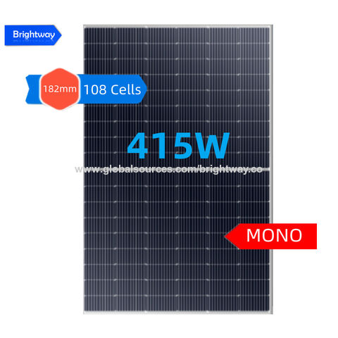 Buy Wholesale China Longi Half Cell Solar Panel 182mm 390w 395w 400w 405w 410w 415w 9bb 10bb ...