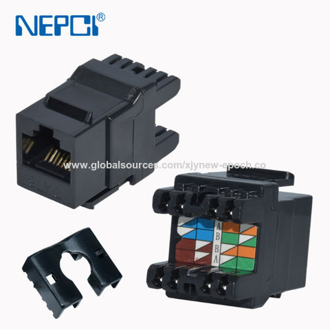 Buy Wholesale China Nepci Factory Hot Sale 180 Degree Unshielded Utp Rj45 Cat6a Cat6 Cat5e ...