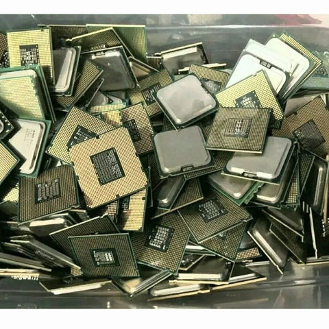 Buy Wholesale United States Scrap Gold Plated Pinless Cpu Processors ...
