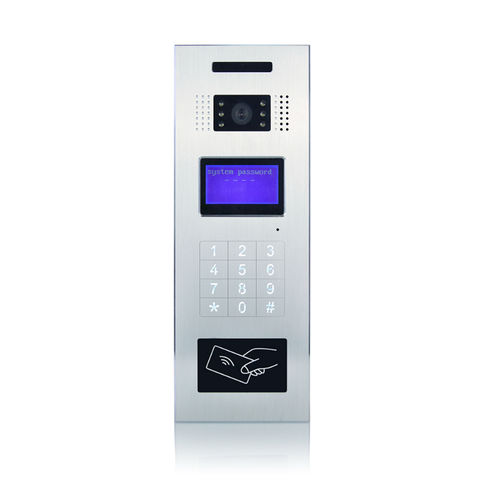 Video Intercom System Multi-apartment System Outdoor Station And ...