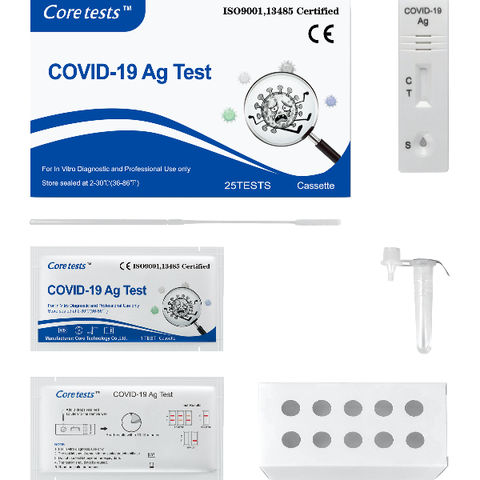 Buy Wholesale China Coretests Ce Medical Device Antigen Test Kit (nasal ...